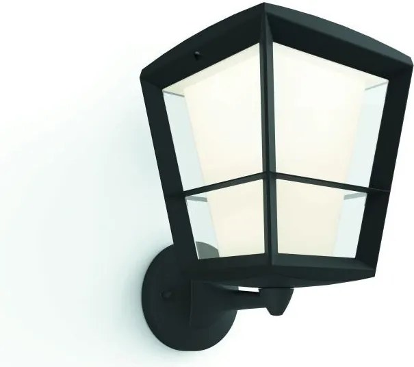 PH 17439/30/P7 Hue LED White and Color Ambiance Venkovní nástěnné svítidlo Philips Econic 17439/30/P7 černé 2200K-6500K RGB - PHILIPS HUE (915005732101)