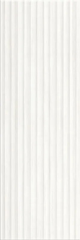 Opoczno Obklad Elegant Stripes White Struktura 75x25 - 136038