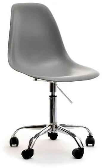 design4life Otočná židle MOBI Šedá