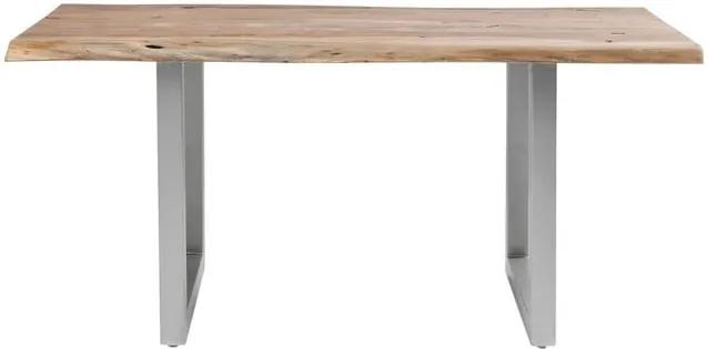 Jídelní stůl s deskou z akáciového dřeva Kare Design Nature, 160 x 80 cm