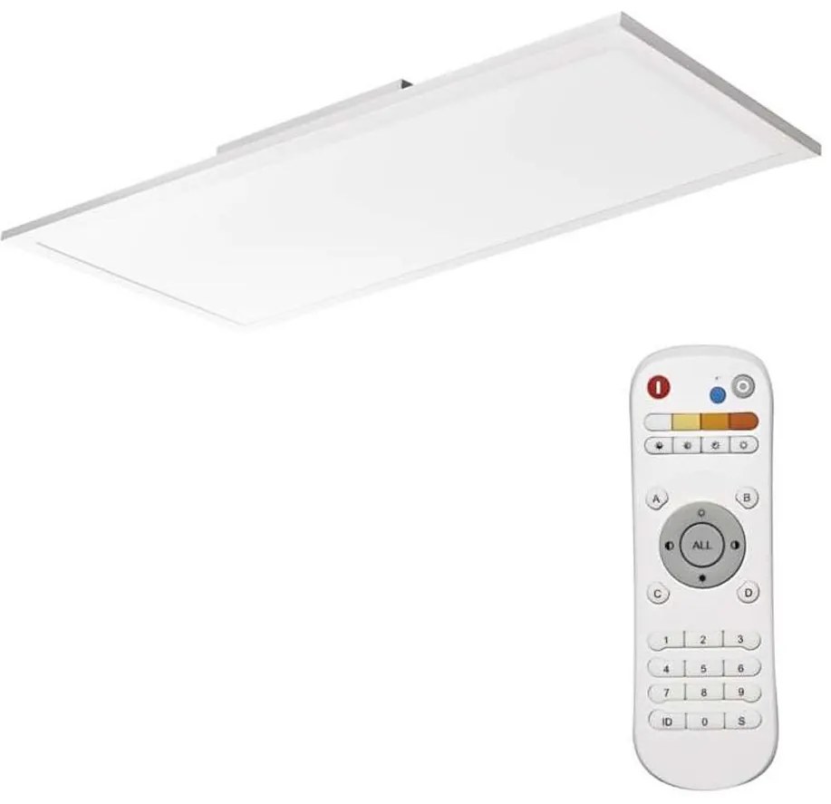 LED Stmívatelné stropní svítidlo LED/25W/230V + DO obdélník 2700K-6000K
