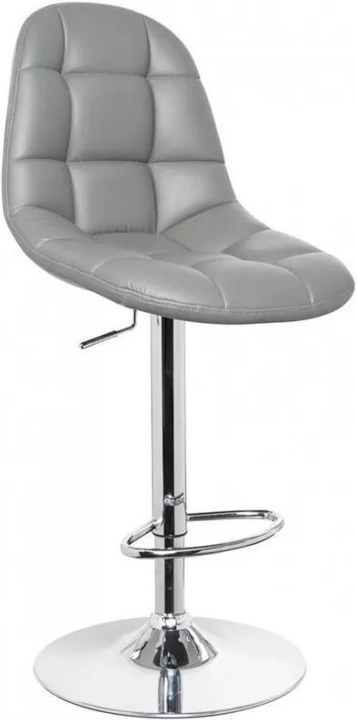 Casarredo Barová židle KROKUS C-198 šedá