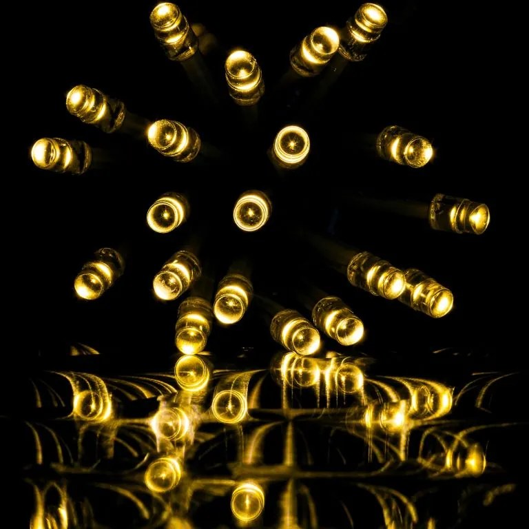 VOLTRONIC® 59730 Vánoční LED osvětlení 20 m - teple bílá 200 LED + ovladač