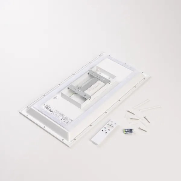 LED RGBW Stmívatelný přisazený panel LED/22W/230V 2700-6500K 29,5x59,5 cm + DO