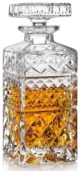 Crystal Bohemia Karafa na whisky MADISON 0,6 l