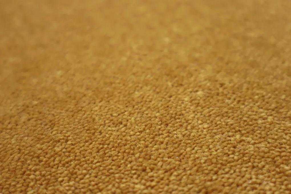Lano - koberce a trávy Neušpinitelný kusový koberec Nano Smart 371 žlutý - 120x170 cm