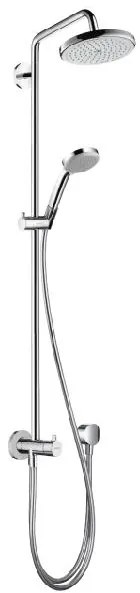 Hansgrohe Croma 220 - Sprchový set Reno, 22 cm, sprchové rameno 40 cm, 1 proud, chrom 27224000