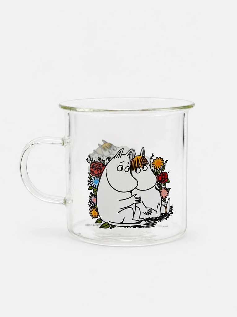 Sinsay - Skleněný hrnek s uchem The Moomins - vícebarevná