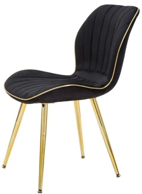 Designová jídelní židle Dandelion II černá