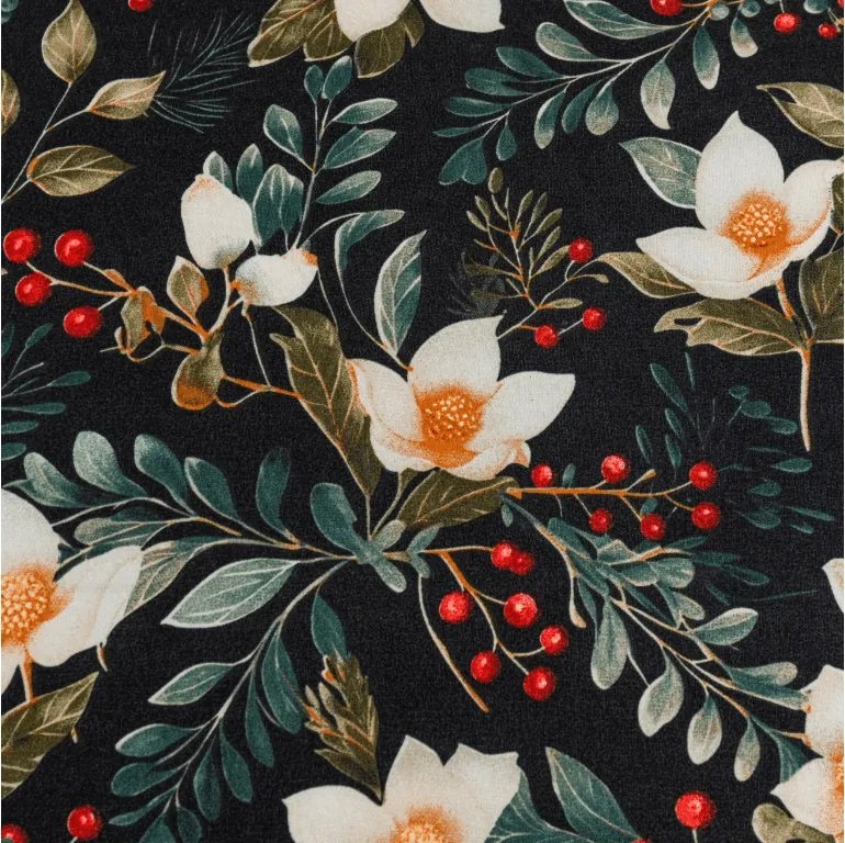 Povlečení z mikrovlákna WINTER MAGNOLIA barevné Rozměr povlečení: 70 x 90 cm | 140 x 200 cm
