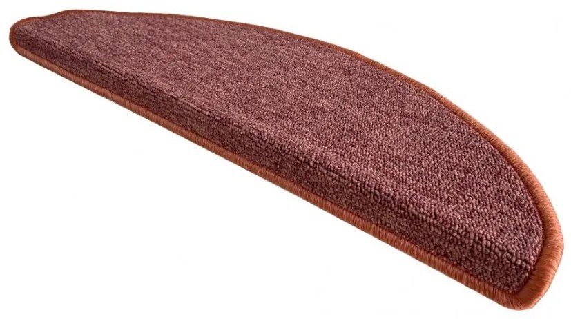 Schodišťové nášlapy Astra (půlkruh a obdélník) (Varianta: Půlkruh červený 24 x 65 cm)