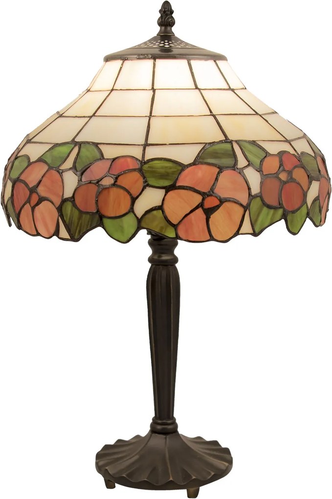 Lumilamp Stolní lampa Tiffany - 	Ø 32*46 cm E27/max 1*60W