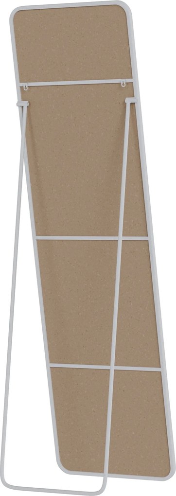 Zrcadlo Gurnee 140x40 cm – bílá matná