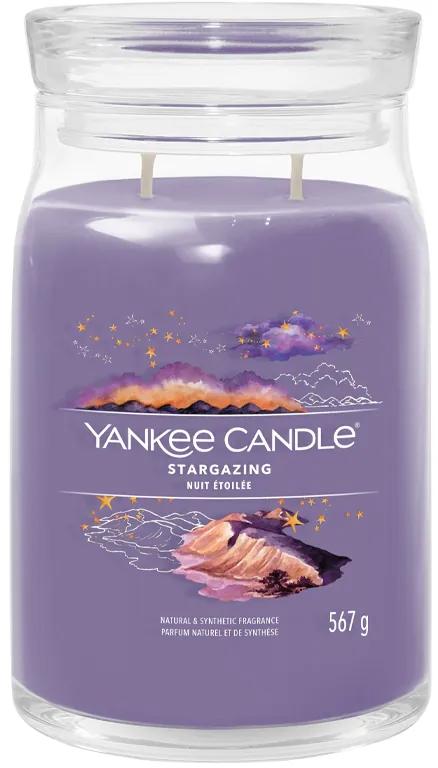 Yankee Candle – Signature svíčka Stargazing (Hvězdná obloha) Velikost: velká 567 g