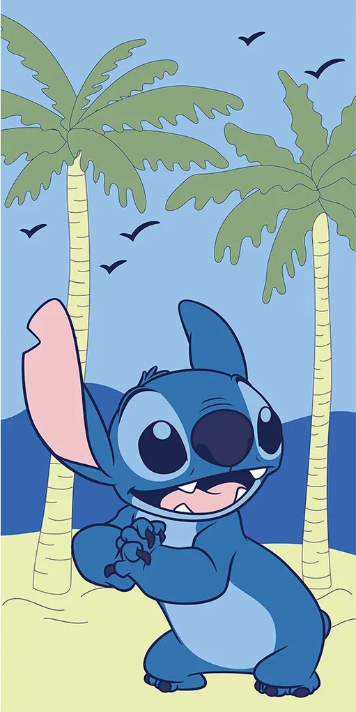 Dětská osuška Lilo a Stitch Zábava na Pláži