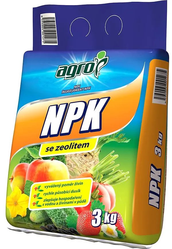 AGRO NPK se zeolitem 3 kg