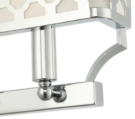 Designové nástěnné svítidlo Verno chrom