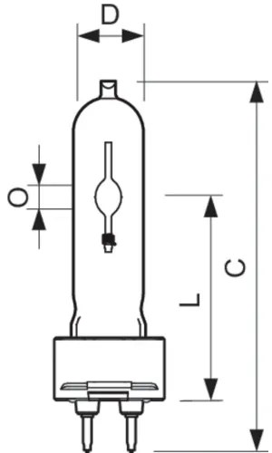 Výbojka Philips MASTER C CDM-T ELITE 70W/930 G12 teplá bílá 3000K
