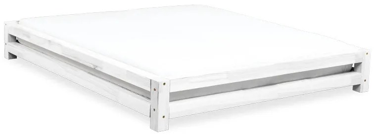 Benlemi Dvoulůžková postel JAPA Zvolte barvu: Transparentní vosková lazura matná, Zvolte rozměr: 200 x 200 cm