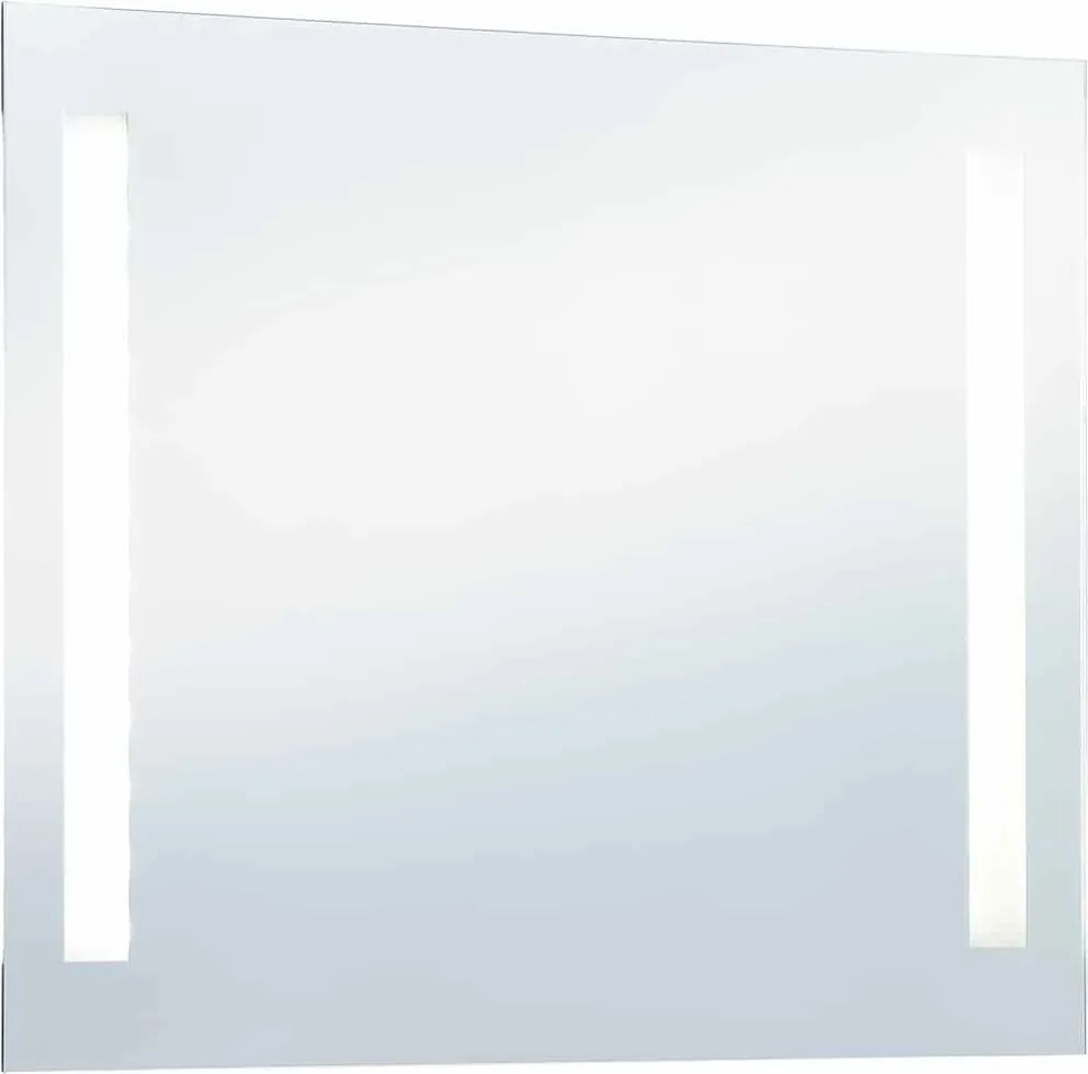 Koupelnové nástěnné zrcadlo s LED osvětlením 100 x 60 cm 144707