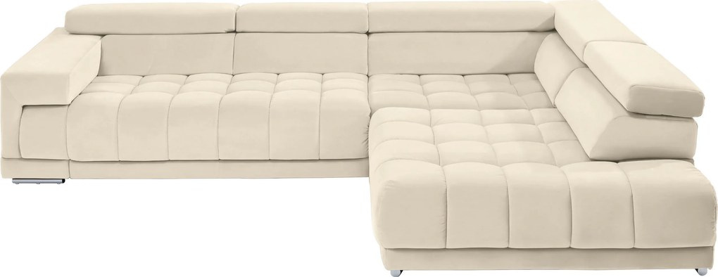 XXXLutz ROHOVÁ SEDAČKA, textil, přírodní barvy, béžová Beldomo Speed - Sedací soupravy - 000711005359
