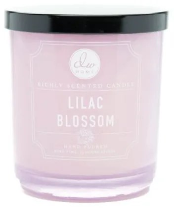 DW Home Vonná svíčka ve skle Šeříkový květ - Lilac Blossom, 9,7oz