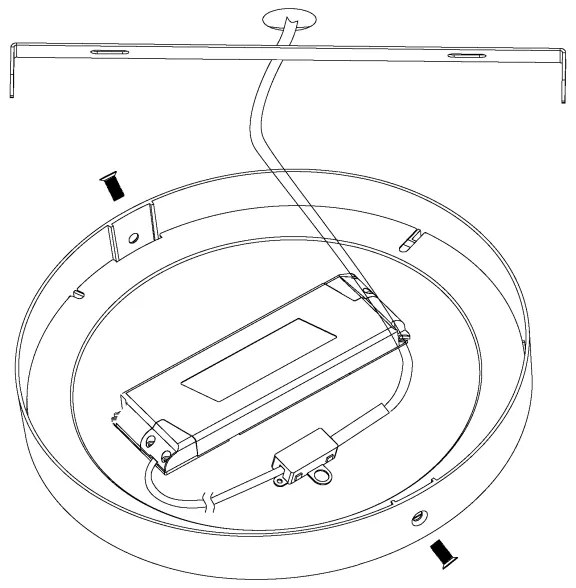 Eglo 98293 - LED Stmívatelné stropní svítidlo FUEVA-A LED/20W/230V + DO