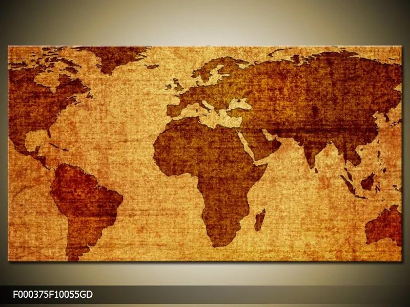 Obraz mapy světa - papyrus (), 40 dalších rozměrů