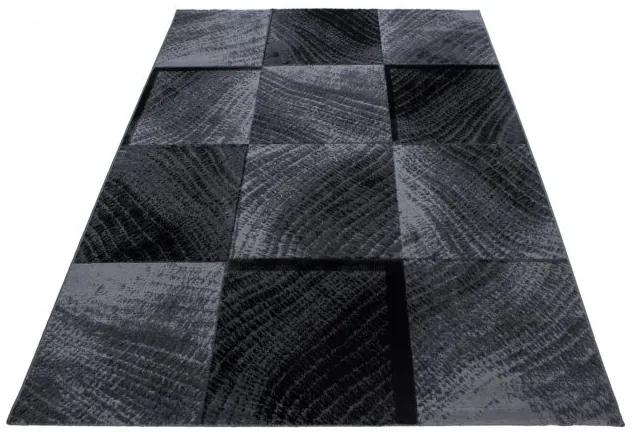 Vopi | Kusový koberec Plus 8003 black - 120 x 170 cm