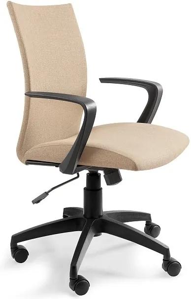 Office360 Béžová látková kancelářská židle Alcock | BIANO