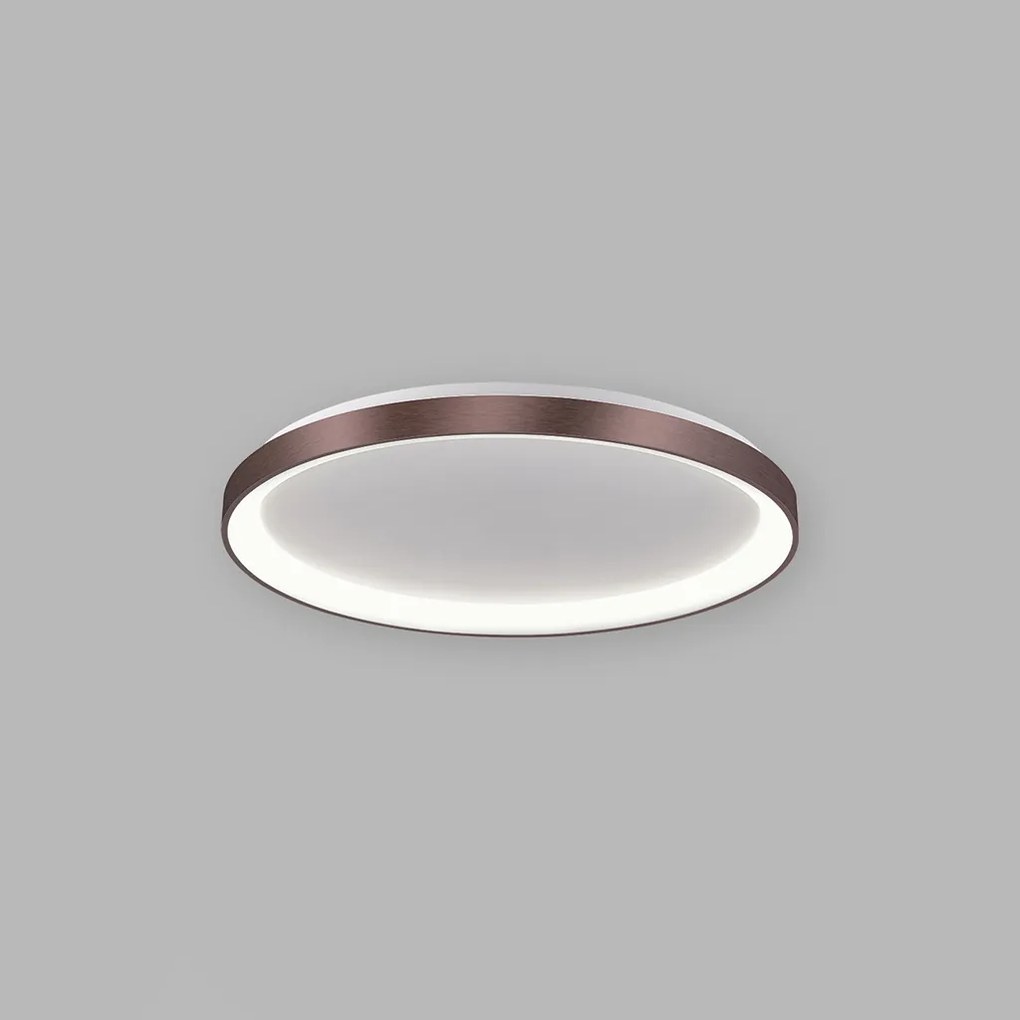 Minimalistické kruhové stropní svítidlo Bella Slim Ceiling  Minimalistické kruhové stropní svítidlo Bella Slim Ceiling Barva: Kávová, Průměr: 780 mm,…