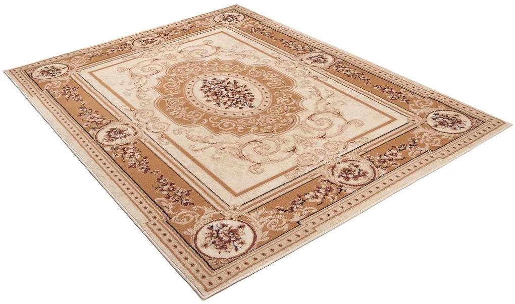 Chemex Moderní koberec Atlas - orientální 6 - krémový Rozměr koberce: 60x100 cm