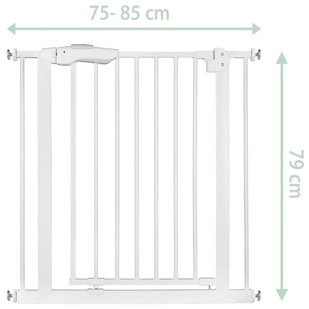 Bezpečnostní zábrana brány bílá Nukido 718001