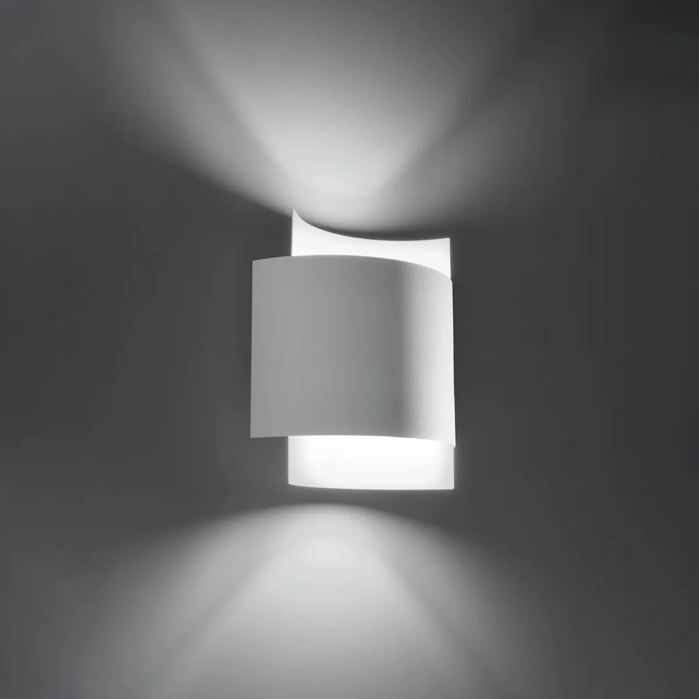 Sollux Lighting Nástěnné svítidlo IMPACT bílé