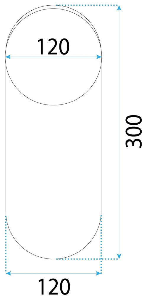 Toolight Toolight, nástěnné svítidlo 30x12cm, 1xG9, APP1586-1W, černá-bílá, OSW-04122