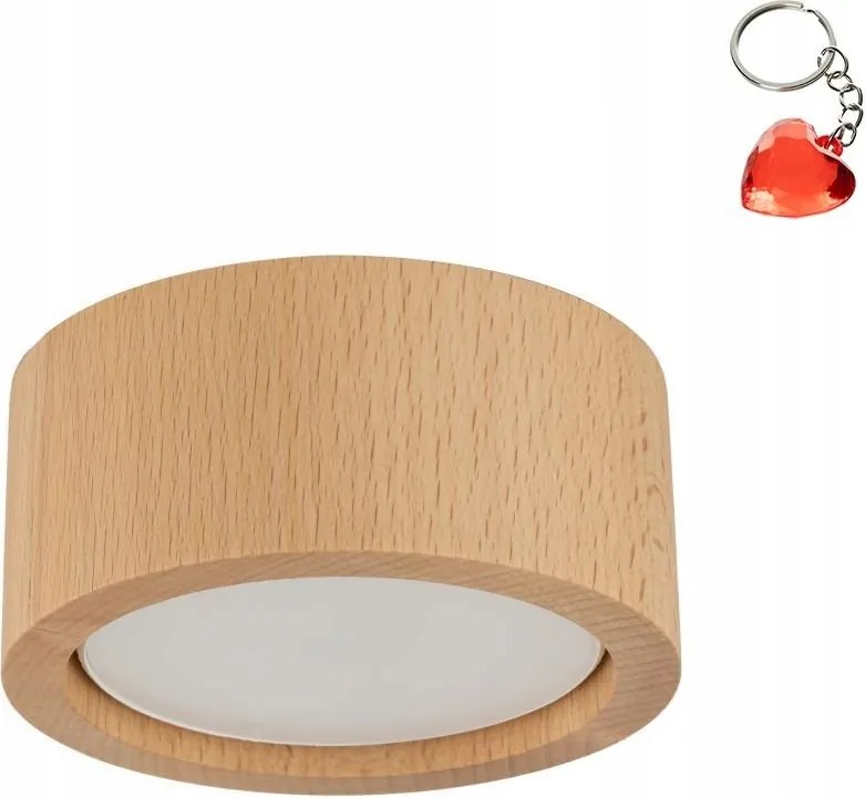 Spotová nástěnná lampa Eve Wood Buk 10123 Tk Lighting
