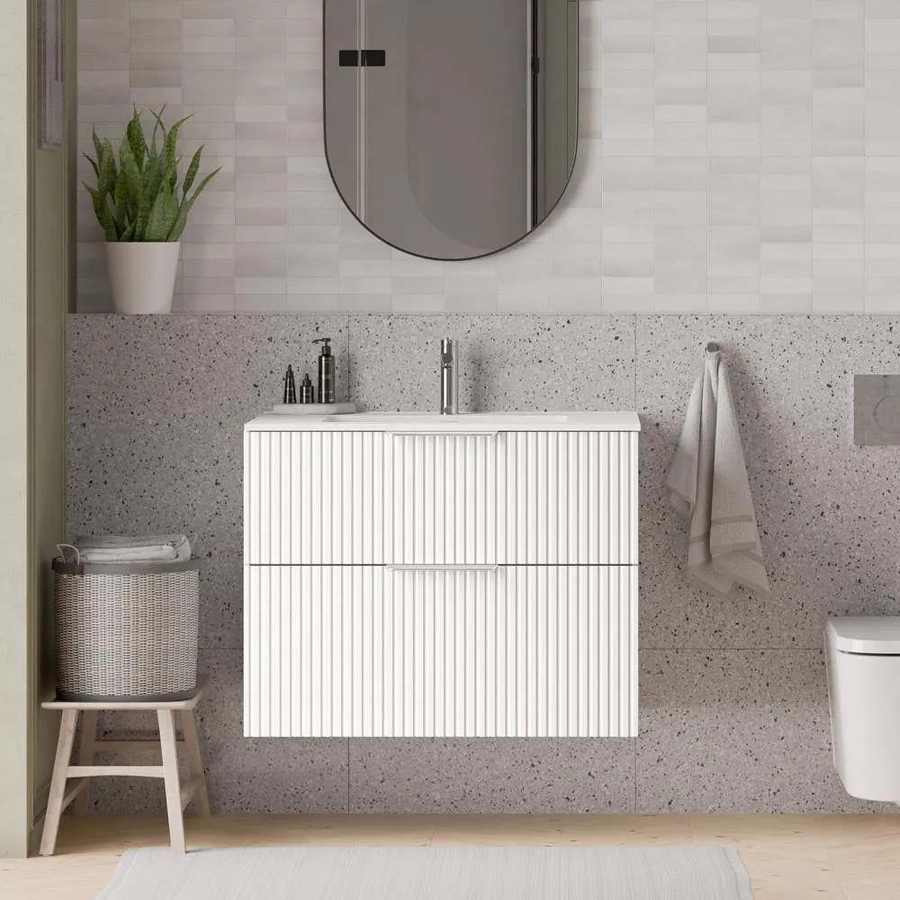 Duravit umyvadlo s umyvadlovou skříňkou TIM 80 cm