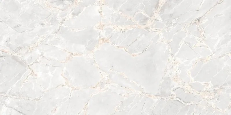 Mexen Rubble Bianco leštěný rektifikovaný gres G1, podlahová a stěnová dlaždice 120 x 60 cm, carving - TL401-120-060-00