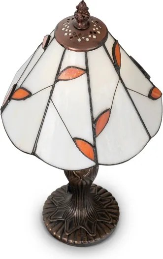 Brilagi - Tiffany vitrážová stolní lampa FOLIA 1xE27/60W/230V