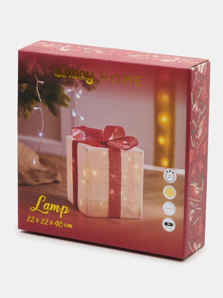 Sinsay - Vánoční LED lampa - bílá