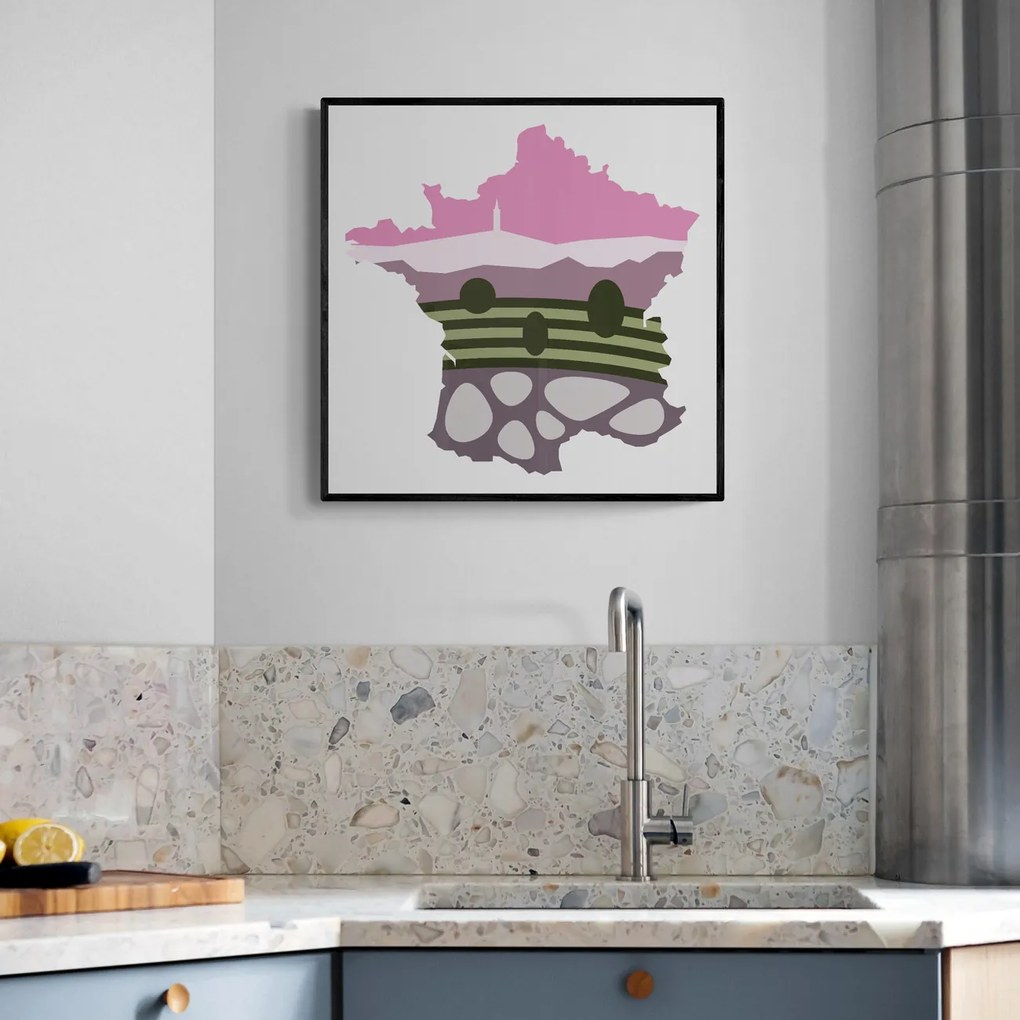 Marcela Hradská | Ventoux Rám: Bílý, Velikost: 60 x 40 cm