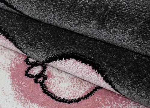 Koberce Breno Kusový koberec KIDS 560 Pink, Vícebarevné, 120 x 170 cm
