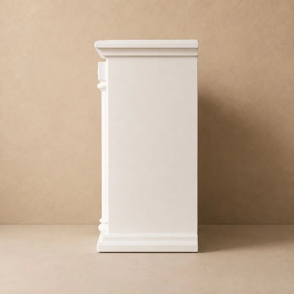 Dekorativní LED krb v klasickém stylu, 10 x 33 x 21 cm