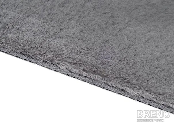 Breno Kusový koberec POUFFY 5100 Grey – šedý, 80x150 cm, Šedá