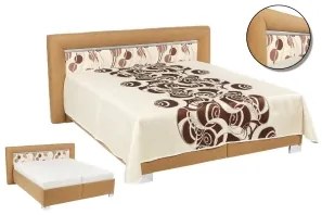 Čalouněná postel ŠARLOTA, Velikost postele 180x200, Varianta matrace MEDICFLEX , Rošt R1 0