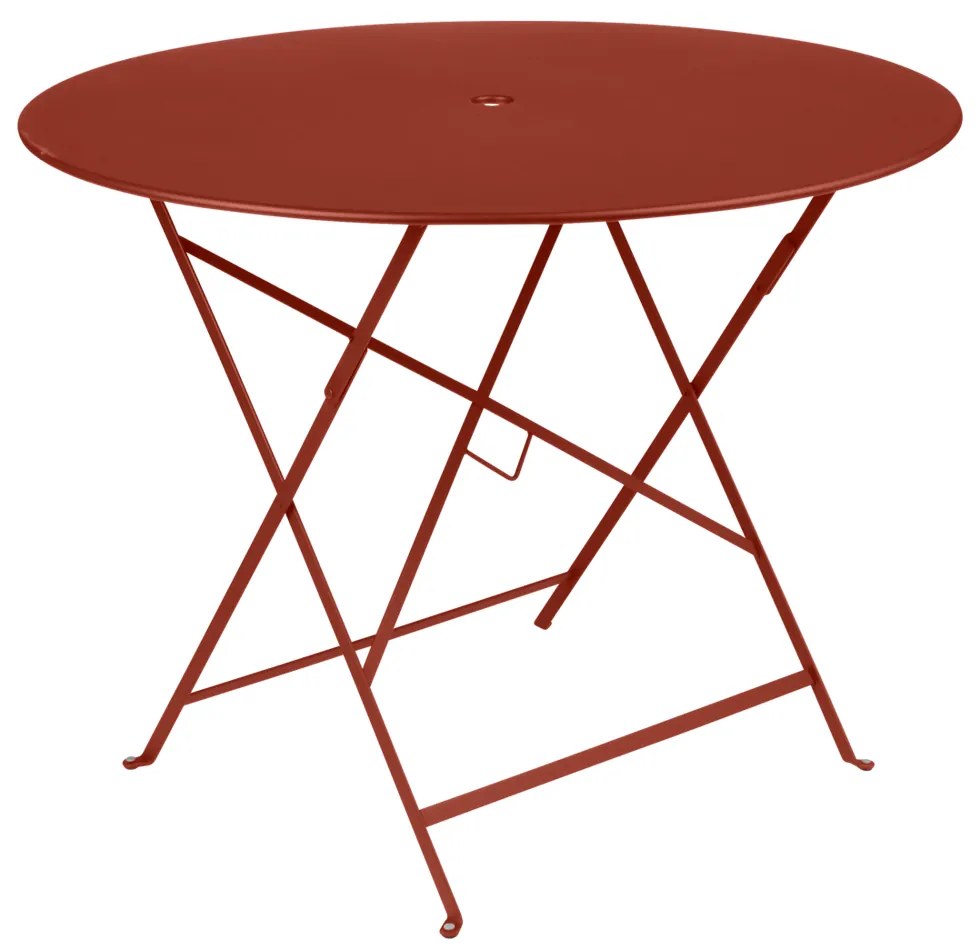 Fermob Skládací stolek BISTRO P.96 cm - Red Ochre