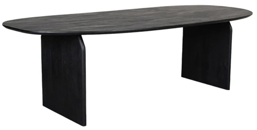 LABEL51 Jídelní stůl COOPER černý 250x110 cm