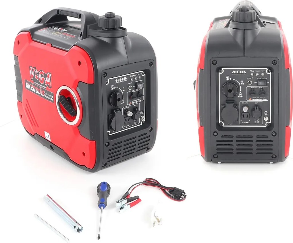 VeGA GK2000iS kufříková elektrocentrála 2 kW, invertorová, 1 x 230 V + Servis v ČR