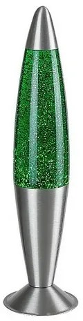 Rabalux 76113 dekorativní lávová LED lampa Glitter2, zelená