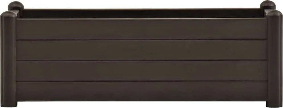 Vyvýšený záhon PP moka 100 x 43 x 35 cm 313976
